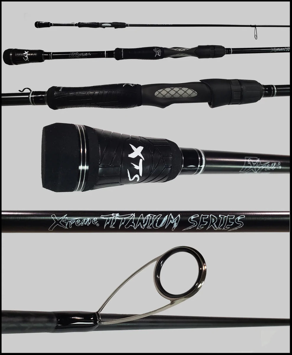 FX Custom Rods Xtreme Titanium Series (XTS) - 6'6" MEDIUM LIGHT FAST S ...